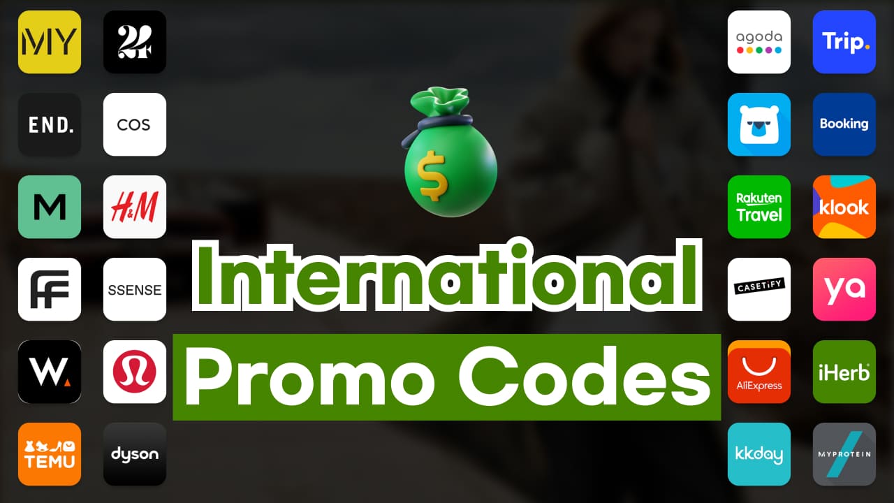 International Promo Codes & Coupons Compilation [2024] | Deals & Sales ...